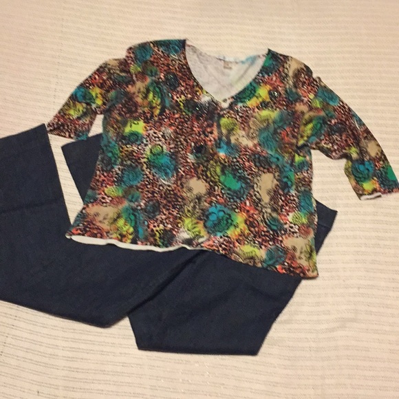 Peter Nygard | Sweaters | Multicolor Sweater | Poshmark